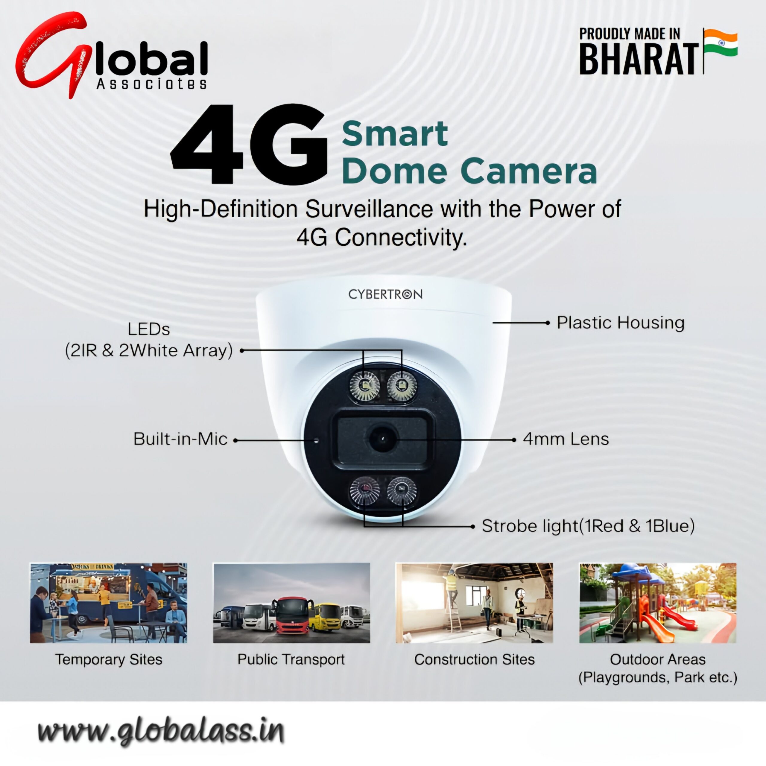 4G Sim Cameras 3MP Full Color – Global Associates